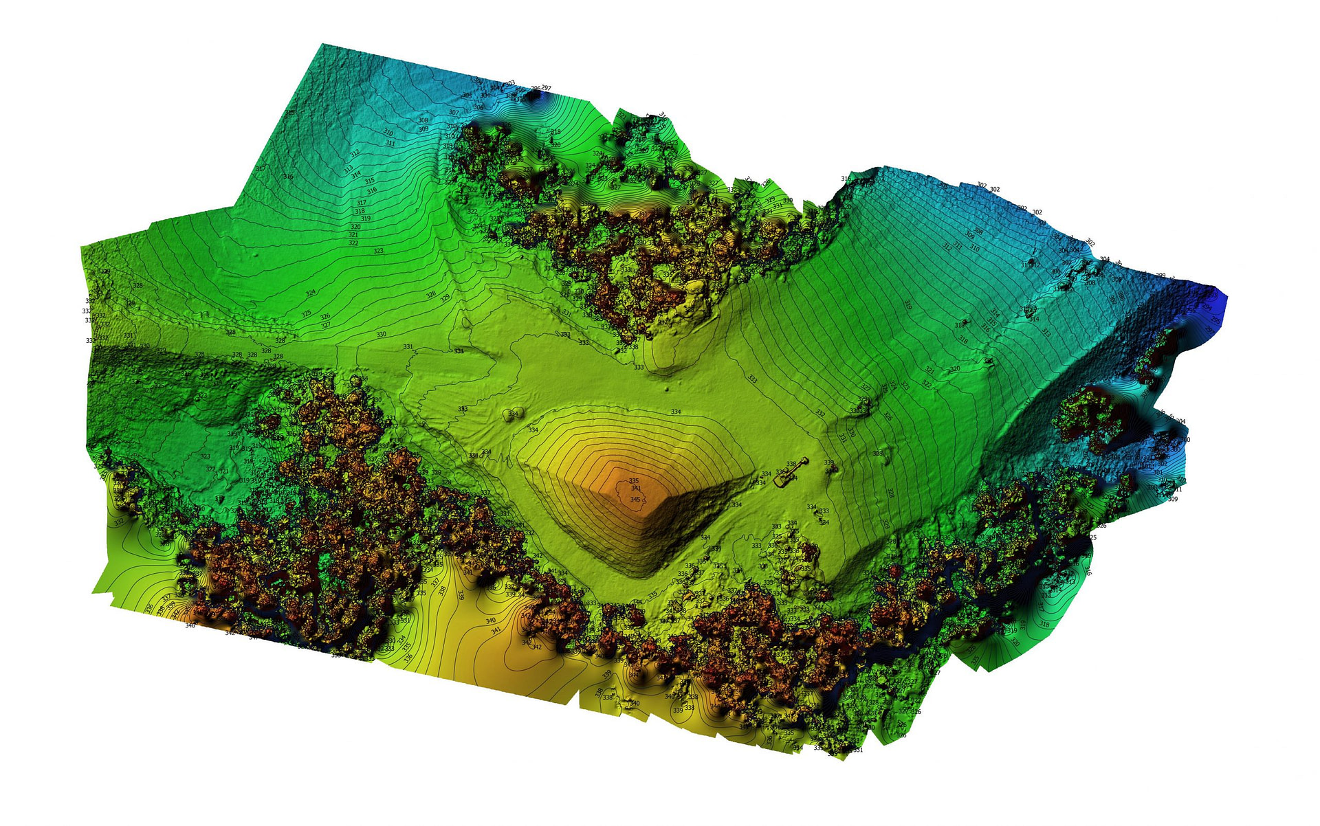 3D-scanning med drone | Fotogrammetri | Aerial Visuals AS